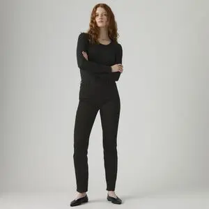 LEVI'S 314 Shaping Tailored Jeans - Soft Black