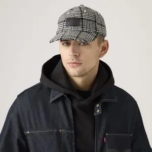 LEVI'S Relaxed Dad Heritage Cap - Chevron Black White