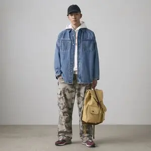 LEVI'S Baggy Field Cargo Pants - Bader Camo