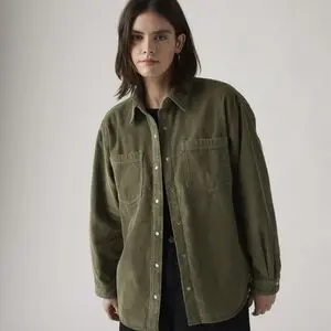 LEVI'S Iris Corduroy Overshirt - Ivy Green