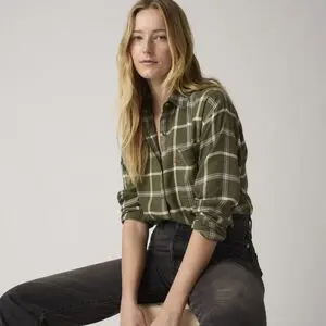 LEVI'S Lucas Flannel Shirt - Ivy Green
