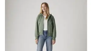 LEVI'S Relaxed Hooded Bomber Jacket