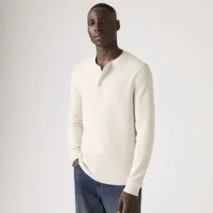 LEVI'S Long-sleeve Dry Goods Henley - Silver Birch