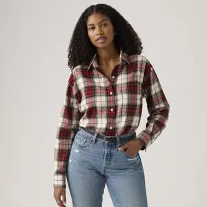 LEVI'S Western Harlie Flannel - Rhythmic Red