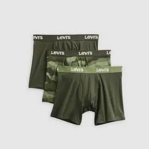 LEVI'S Camo Print Boxer Brief - Green Combo