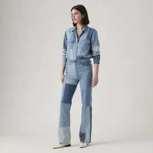 LEVI'S Wedgie Bootcut Patchwork Jeans
