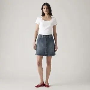 LEVI'S Retro Button Front Skirt