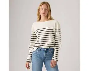 LEVI'S Marin Striped Top - Anthracite