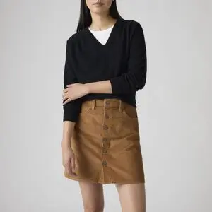 LEVI'S Retro Button Front Skirt