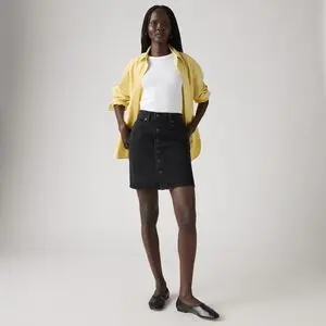 LEVI'S Retro Button Front Skirt - Open Mind