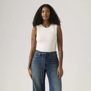 LEVI'S Crystal Ruched Top