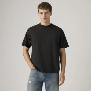 LEVI'S Boxy Short-sleeve Garment Dye T-shirt - Garment Dye Jet Black