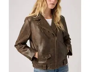LEVI'S Genuine Leather Moto Jacket