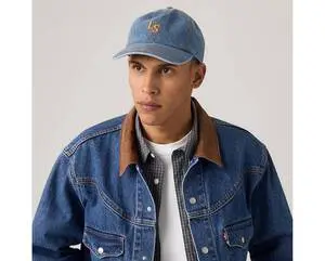 LEVI'S Monogram Cap - Indigo Mid Wash 8