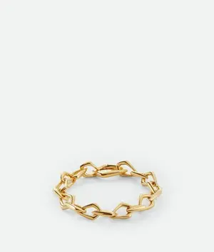 Bottega Veneta Fin Chain Bracelet - Gold