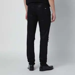 Amiri Waxed Skinny Jeans