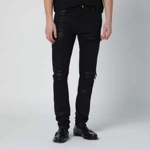 Amiri Waxed Skinny Jeans