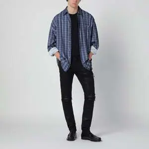 Amiri Waxed Skinny Jeans
