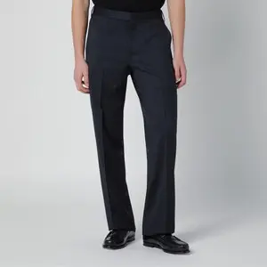 LARDINI Wool Trousers - Blue