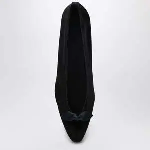 Loro Piana Primula Velvet Ballet Flats