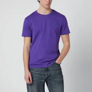 Polo Ralph Lauren Custom Slim-fit Cotton T-shirt - Purple