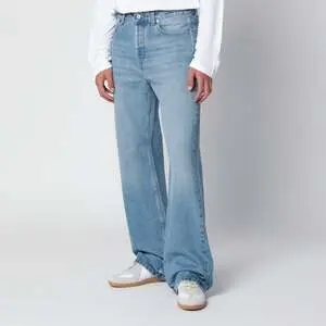 Jacquemus Straight-leg Jeans In Washed Denim