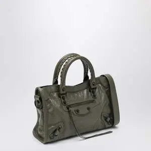 Balenciaga Le City Small Tote - Green