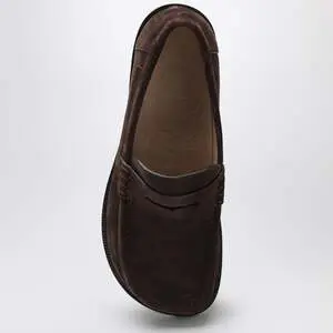 Loewe Campo Loafers In Suede Calfskin - Brown
