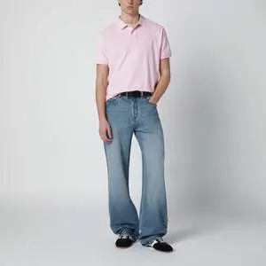 Polo Ralph Lauren Custom Slim-fit Cotton Polo Shirt - Pink
