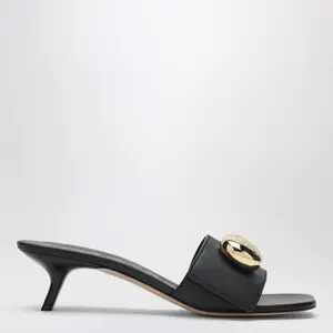 Loewe Pebble Slides In Calf Leather
