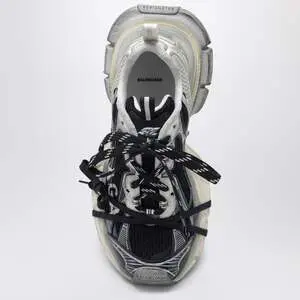 Balenciaga 3xl Split Logo Sneakers - Beige