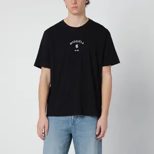MAISON MARGIELA T-shirt With Logo Print - Black