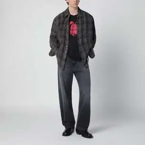 Our Legacy T-shirt With Love Story Print - Black