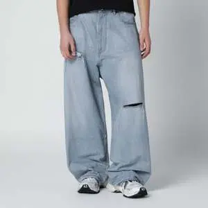 Balenciaga Baggy Jeans With Rips