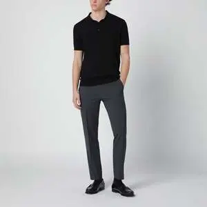 PT TORINO Wool Blend Trousers - Grey