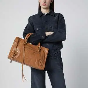 Balenciaga Le City Medium Bag - Brown