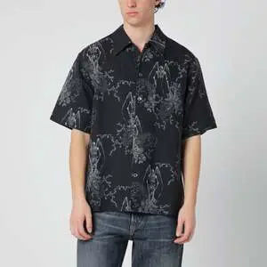 Our Legacy Death Paisley Print Shirt In Cotton And Linen