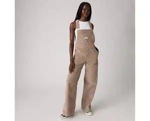 LEVI'S Xl Corduroy Overalls - Taupe Gray