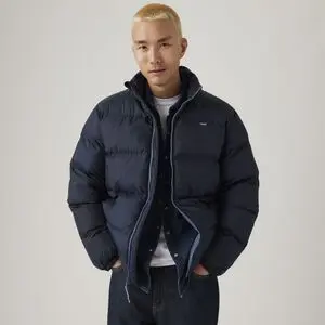 LEVI'S Piedmont Short Puffer Jacket - Navy Blazer