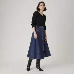 LEVI'S Yoked Western Skirt - Slightly Circular