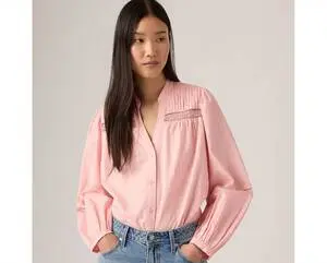 LEVI'S Madeline Long-sleeve Blouse - Peachskin