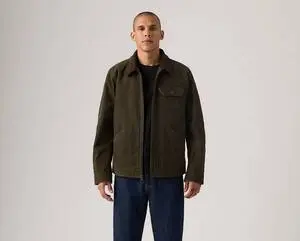 LEVI'S Cotton Canvas Depot Jacket With Blanket Lining