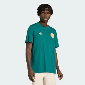 Adidas Atlanta United Fc Originals Crew Neck T-jersey - Noble Green / St Tan