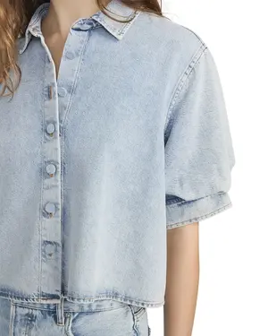 FRAME The Billow Sleeve Shirt - Puffin