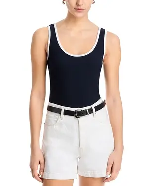 FRAME The Sporty Tank - Navy