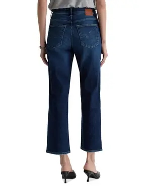 Ag Brinley Mid-rise Straight Crop Jeans