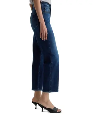 Ag Brinley Mid-rise Straight Crop Jeans
