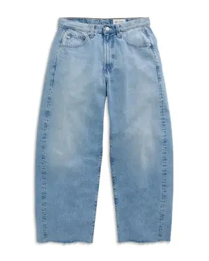 Ag Hattie High-rise Barrel Crop Jeans - Gesture