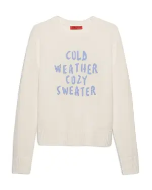 Max & Co. Wool Cashmere Sweater - Vanilla