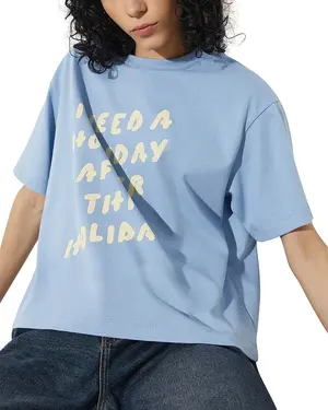 Max & Co. Boxy Crewneck T-shirt
